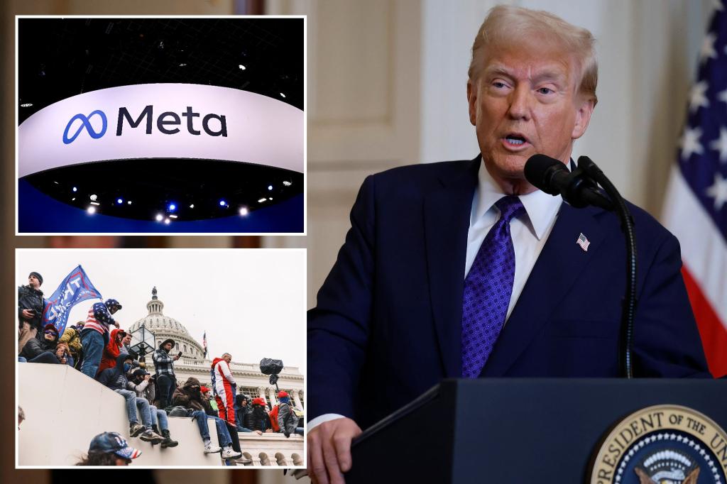 Meta Agrees To Pay 25m To Settle Lawsuit From Trump After Jan 6