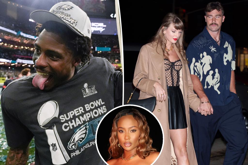 Eagles safety trolls Travis Kelce and Taylor Swift’s relationship after ... Eagles safety trolls Travis Kelce and Taylor Swift’s relationship after ...