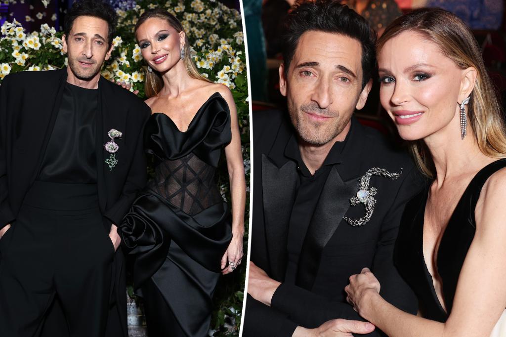 Georgina Chapman says Adrien Brody’s infamous Oscar gum toss was her ... Georgina Chapman says Adrien Brody’s infamous Oscar gum toss was her ...