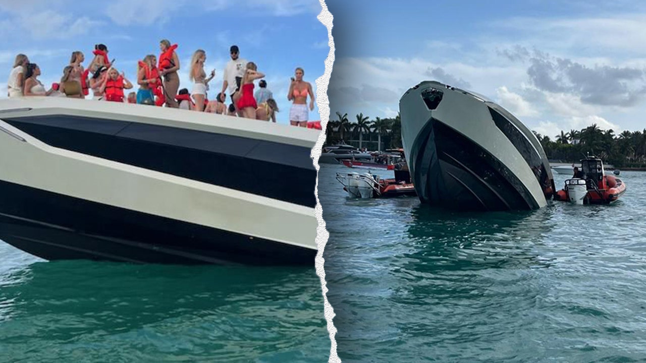 Multimillion-dollar luxury yacht sinks off Miami Beach, 32 passengers ... Multimillion-dollar luxury yacht sinks off Miami Beach, 32 passengers ...