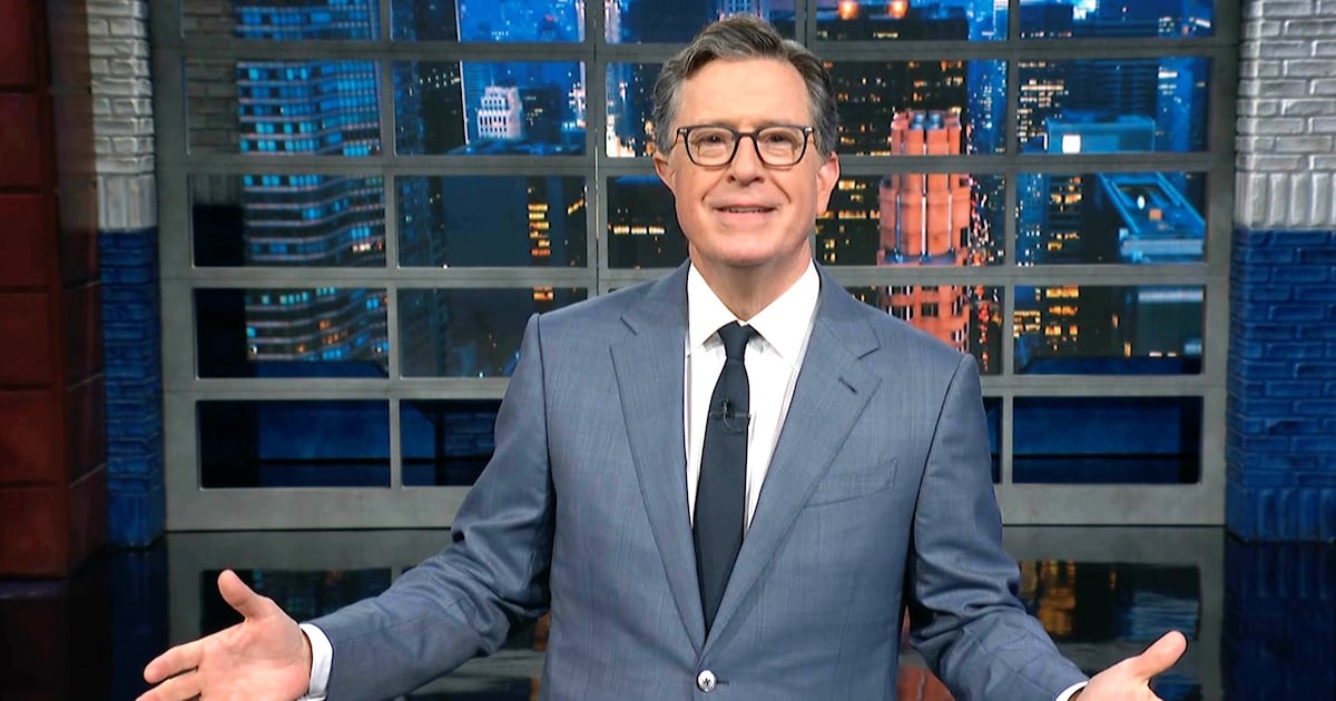 Stephen Colbert Latches Onto One Disturbing Word in Trump’s Epstein ... Stephen Colbert Latches Onto One Disturbing Word in Trump’s Epstein ...