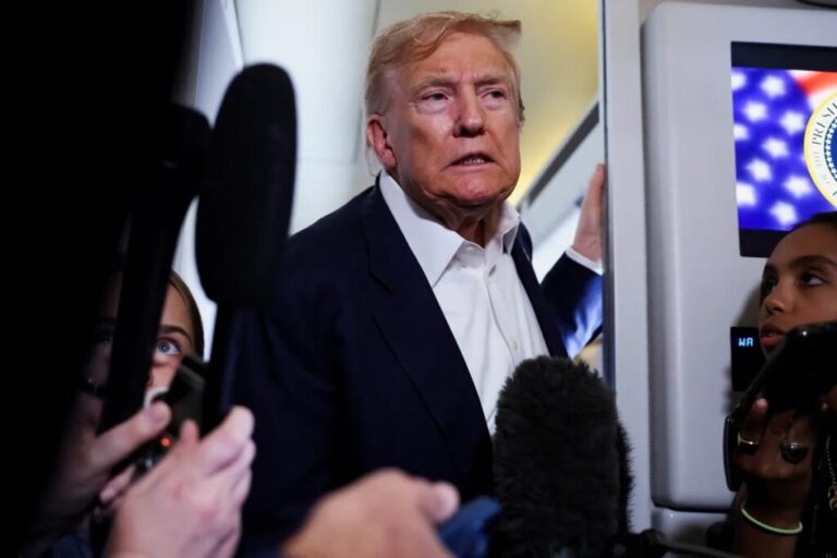 ‘Have to be able to take it’: White House blames reporter after Trump ...