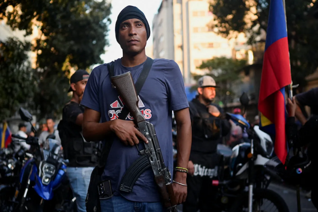 ‘Things don’t look great’: Chaos as armed gangs terrorize Caracas ...