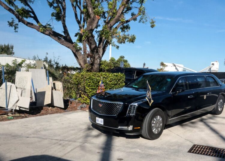 Marble, ice sculptures and optics: Trump’s remote presidency draws ...