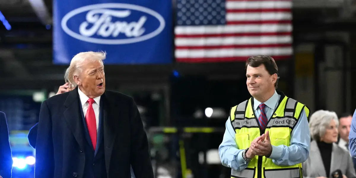 Suspended Ford employee who heckled Trump sparks nearly $700,000 in ...
