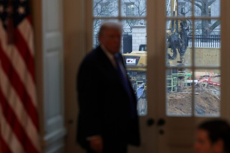 Trump says it’s ‘too late’ to stop White House ballroom construction ...