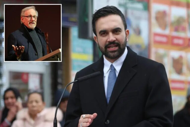 NYC Mayor Zohran Mamdani quietly meets with Steven Spielberg days after ...