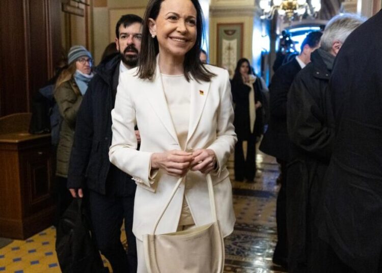 Venezuela opposition leader Machado says she ‘presented’ her Nobel ...