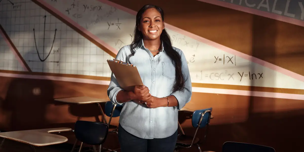I’m a math teacher and have over 1 million followers on TikTok. I help ...