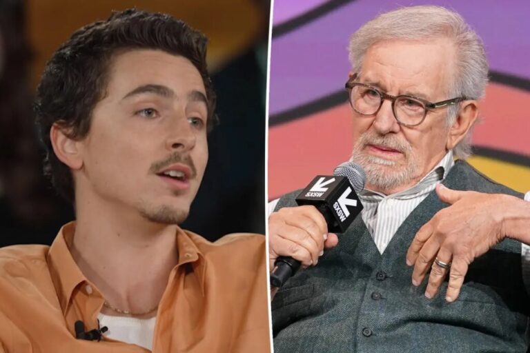 Steven Spielberg shades Timothée Chalamet in scathing comments about ...