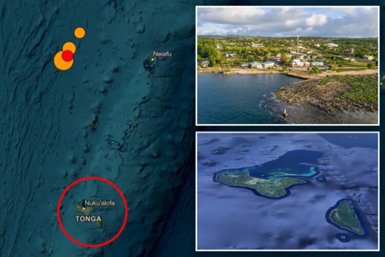 Preliminary magnitude 7.6 earthquake strikes near Tonga in the South ...