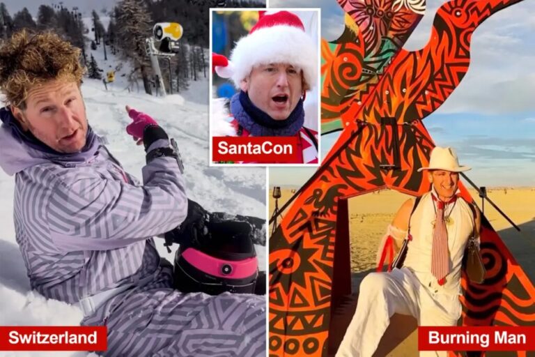 From Burning Man to the Swiss Alps, SantaCon founder — accused of ...