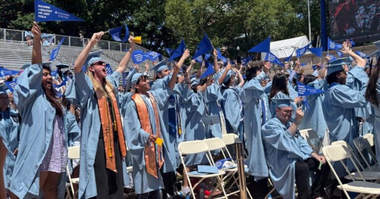 For Columbia’s Class of 2026, a Toasty Graduation Day Caps Years of ...