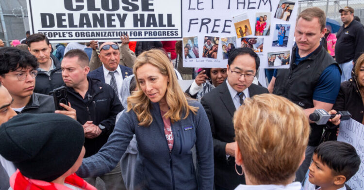 Gov. Sherrill Demands Access to ICE Facility as Hunger Strike Widens ...