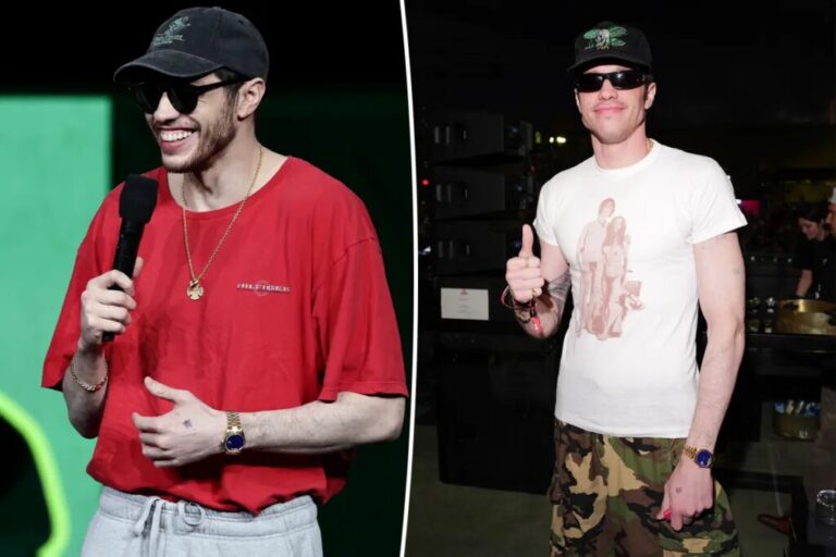 Newly single dad Pete Davidson draws attention at the opening of Pacha ...