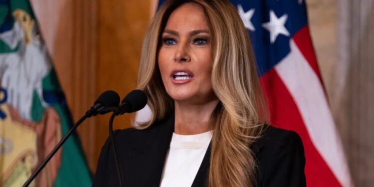 Melania launches Trump Accounts for foster kids — and Democratic ...